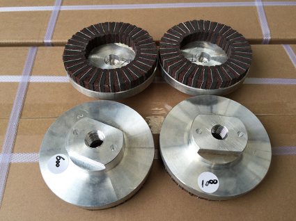 Diamond flap disc for angle grinder