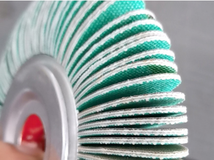 Diamond Flap grinding wheels for HVOF coating